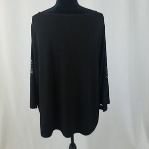 Susan Graver | Tops | Susan Graver Plus Size 2x Liquid Knit Blouse ...